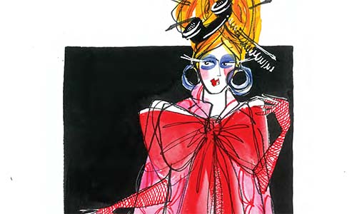 Gallery: Triple X's fabulous costume sketches - Sydney Theatre Company
